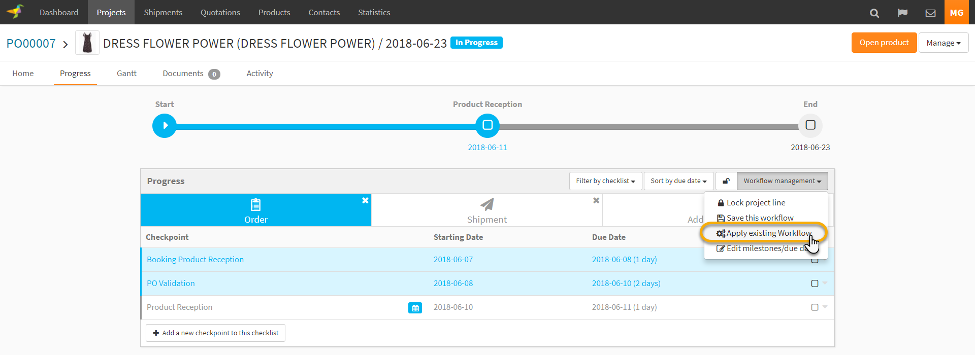 Project line home – Winddle Support