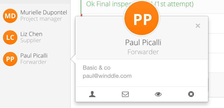 Project line overview – Winddle Support