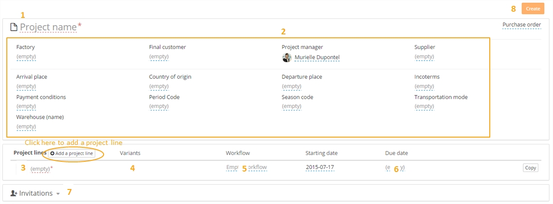 How to create a new project? – Winddle Support